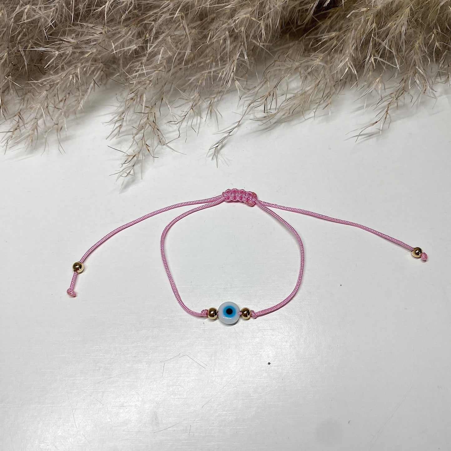 Pulseras Ojo Turco Hilo Sencillas | Pulsera de Ojitos Roja | Ojo turco – Creta Collection